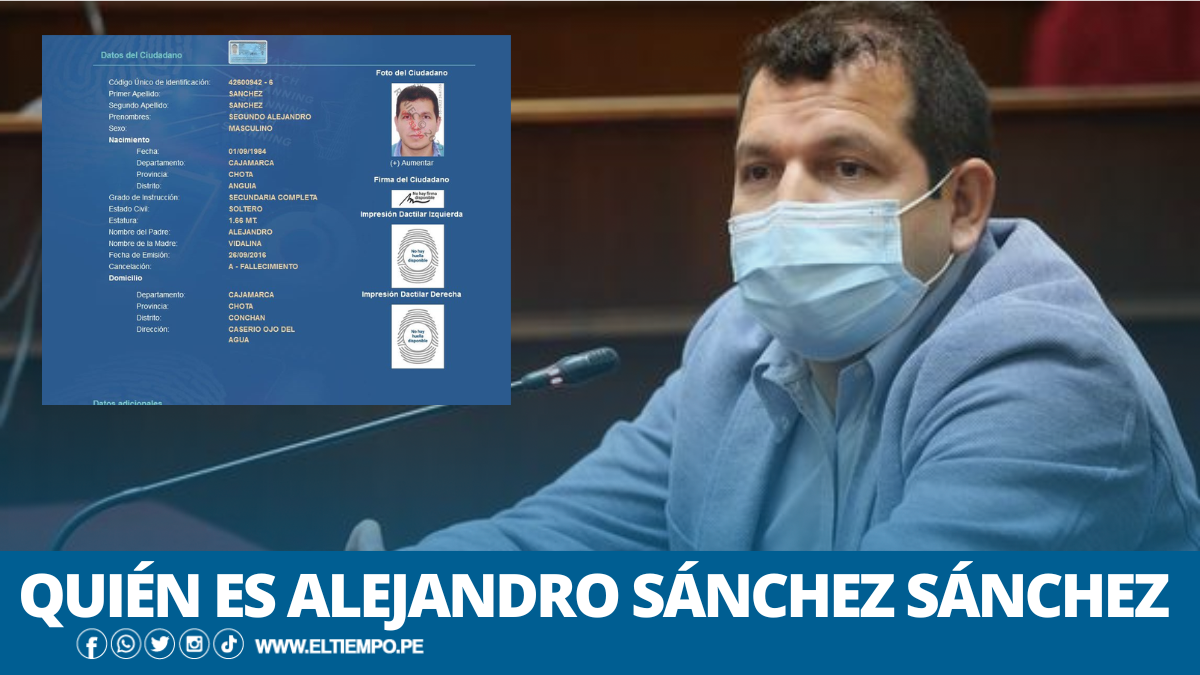 ¿Quién es Alejandro Sánchez Sánchez, en qué trabaja y cómo conoció a Pedro Castillo?