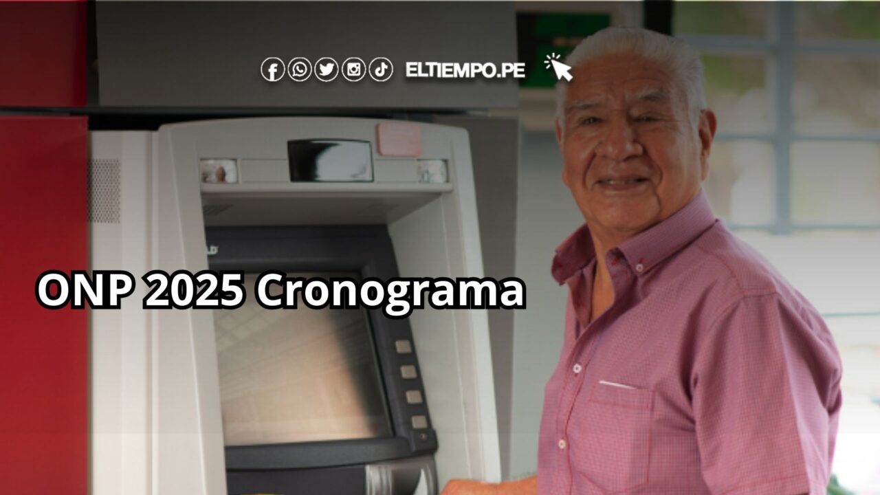 ONP Cronograma de Pagos Jubilados Ley 19990 Enero 2025