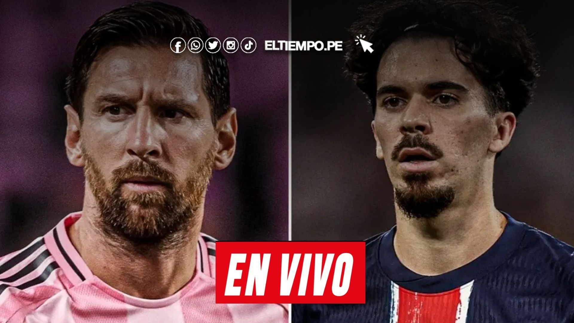 Ver Messi vs PSG EN VIVO por los 8tavos de final del Mundial de Clubes 2025